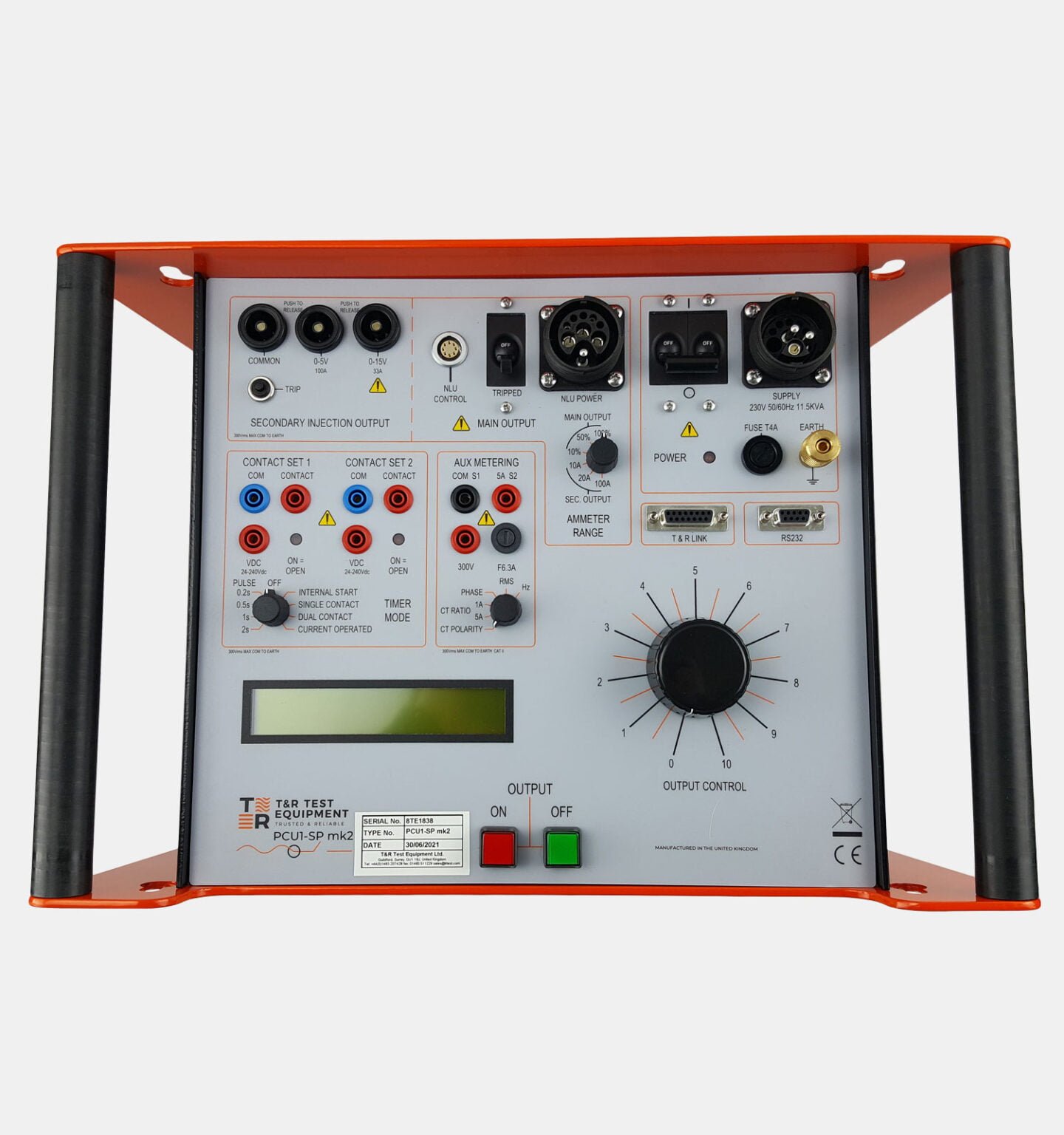 PCU1-SP Test System - T&R Test Equipment Ltd.