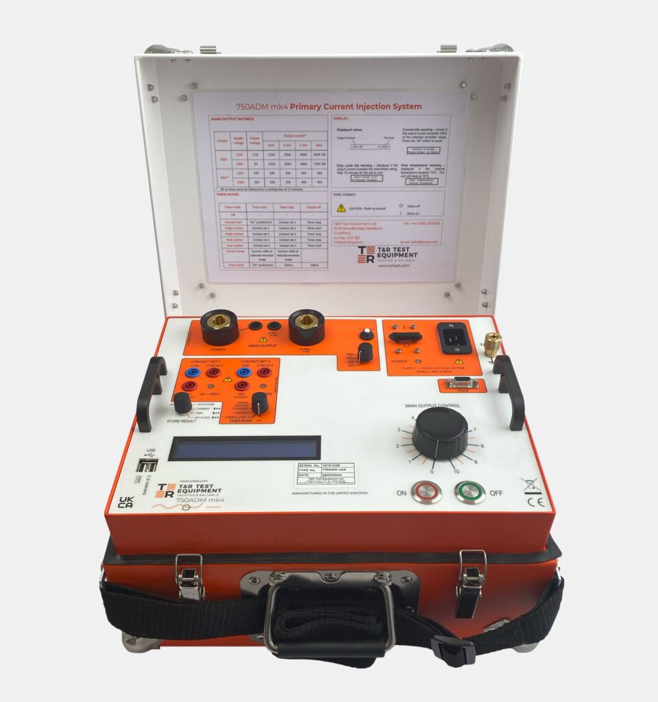 750ADM MK4 Primary Current Injection Test Set - Trtest.com